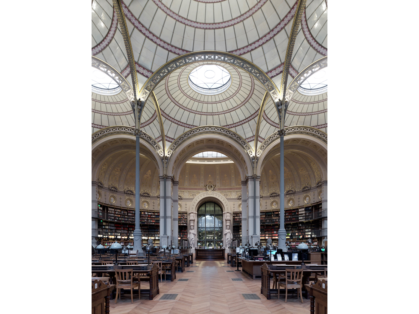 Yohan Zerdoun | Rénovation Salle Labrouste - Bibliothèque de l'INHA by ...