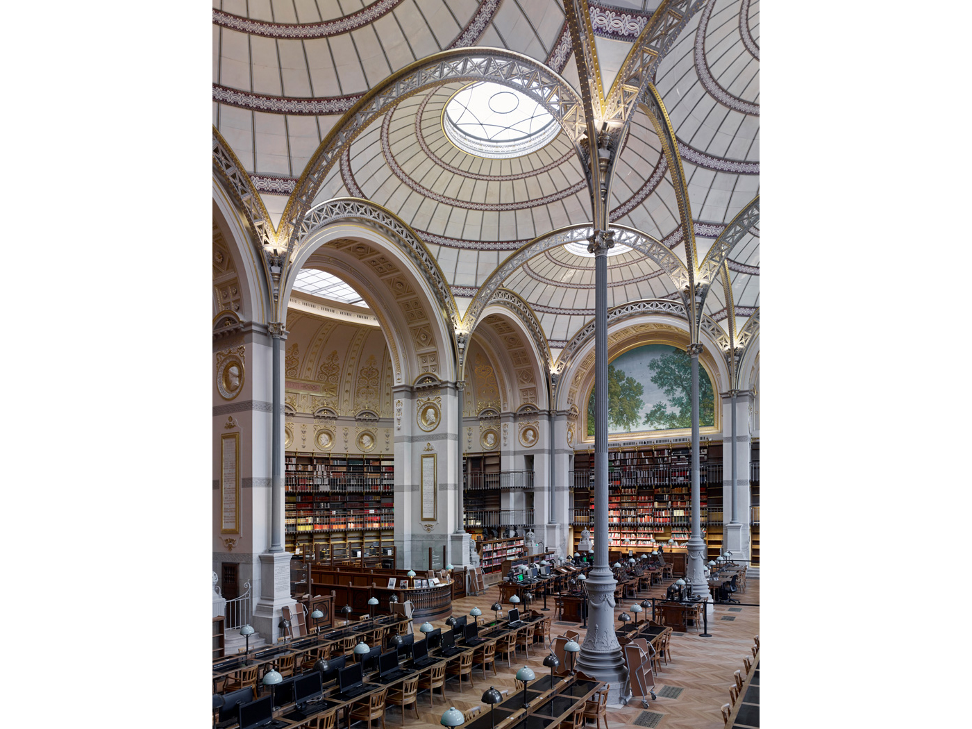 Yohan Zerdoun | Rénovation Salle Labrouste - Bibliothèque de l'INHA by ...